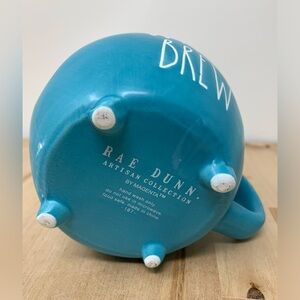 Rae Dunn | Dining | Rae Dunn Witchs Brew Mug Turquoise Cauldron Shaped ...